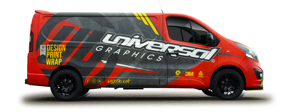 Universal Graphics Ltd. Vehicle Wrap and Graphics Specialist.